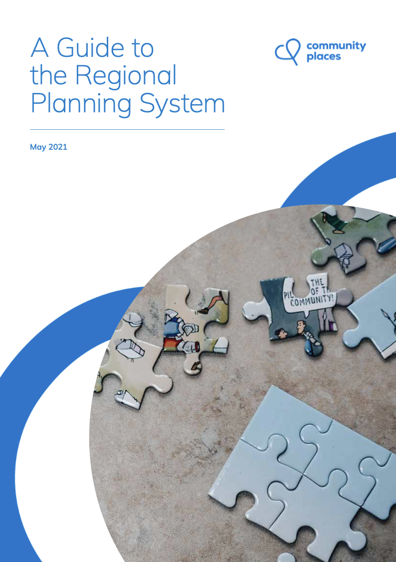 Guide to the Regional Planning System - Community Places